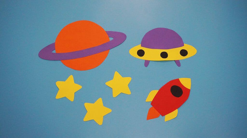 Space Party - Free Decoration Templates - Party with Unicorns