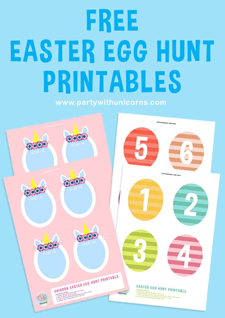 Printable Easter Egg Hunt Template Printable Templates