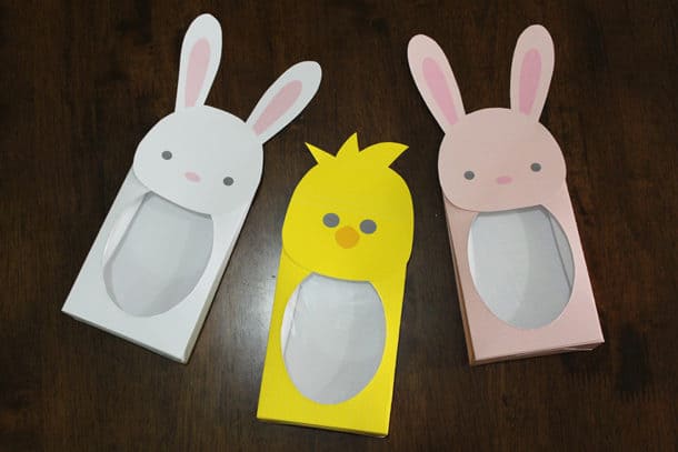 Easter Gift Bags - Cute DIY Animal Templates - Party with Unicorns