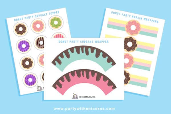 Quick and Easy Donut Birthday Party Ideas - Party with Unicorns