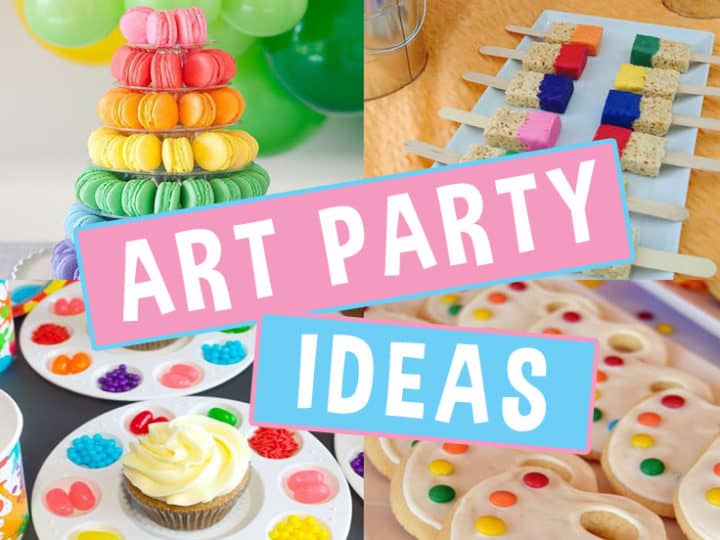 Free Art Party Printables - Party with Unicorns