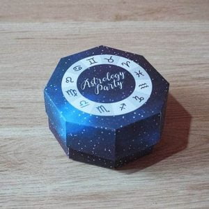 DIY Astrology Party Favor Box - Party with Unicorns