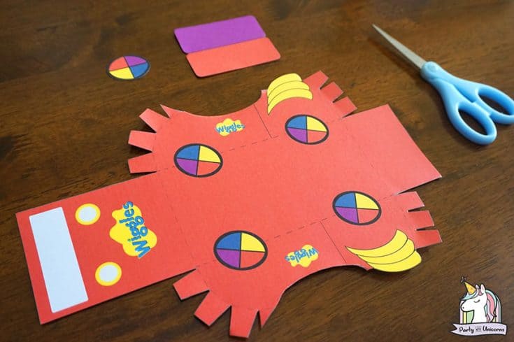 Wiggles Big Red Car Party Favor - Party with Unicorns
