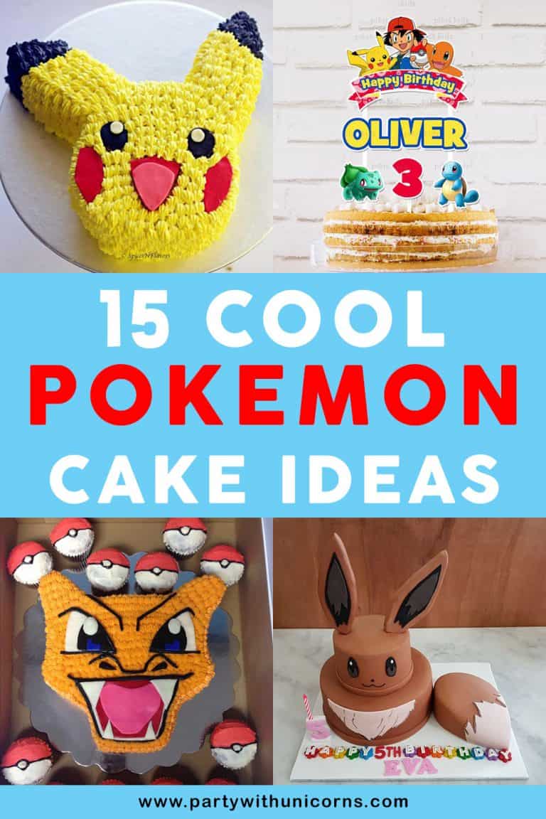 15 Cool Pokemon Cakes & Decoration Ideas – Recipes, Tutorials, Tips ...