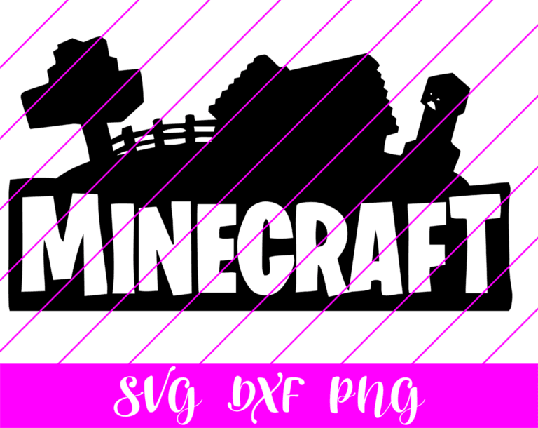 21 Fun Minecraft SVGs - Logo, Font, Creepers, and More! - Party with ...