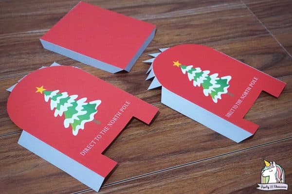 Printable Santa Mailbox for Kids - Free Download - Party with Unicorns