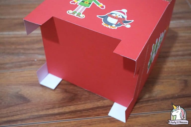 Printable Santa Mailbox for Kids - Free Download - Party with Unicorns