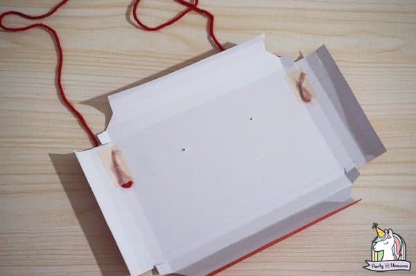 DIY Christmas Countdown Craft - Printable Template - Party with Unicorns