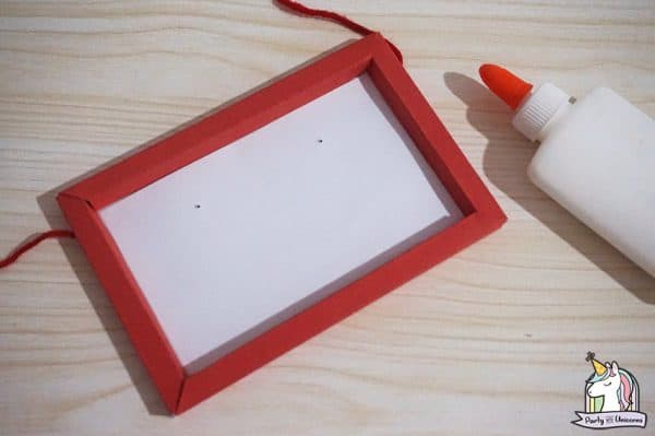 DIY Christmas Countdown Craft - Printable Template - Party with Unicorns