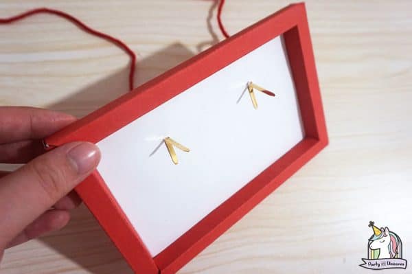 DIY Christmas Countdown Craft - Printable Template - Party with Unicorns